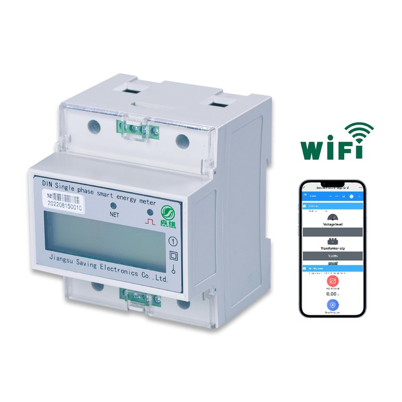 4G 50Hz Din Rail Power Meter Iot Power Kwh Energy Meter