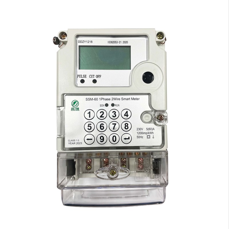 Modbus/STS Communication Protocol Wall Mounted Keypad Electricity ...