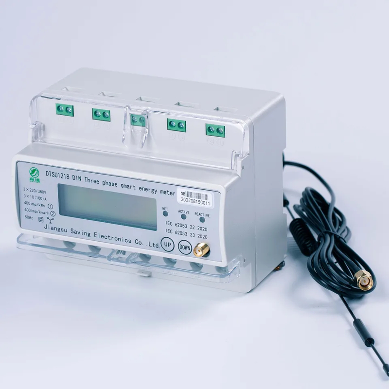RS485 Interface Three Phase Prepaid Energy Meter for 220V Voltage and ...