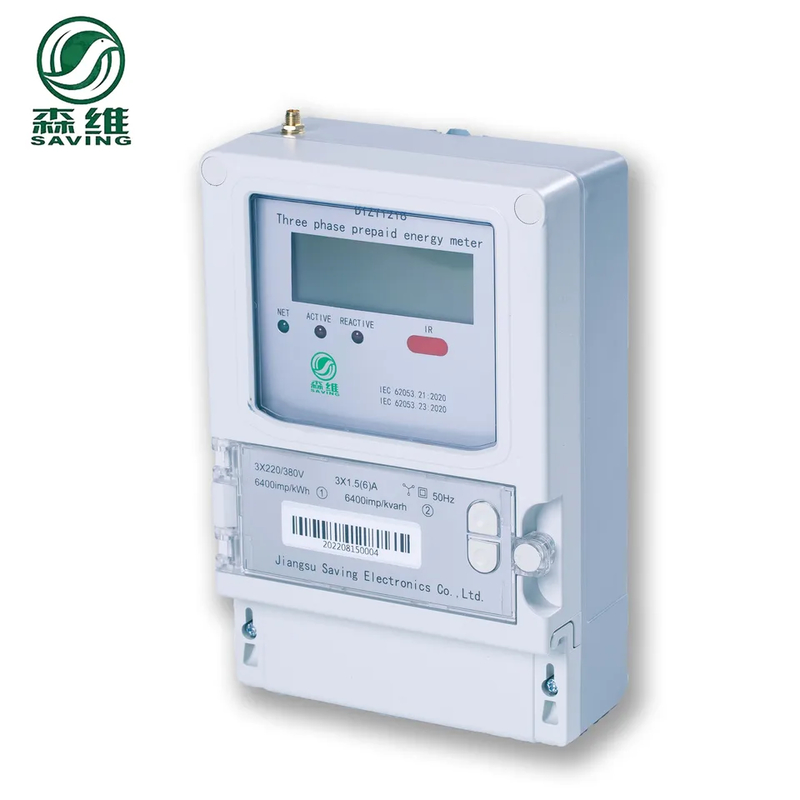 Class 1.0 Three Phase Prepaid Energy Meter for Accurate Energy ...