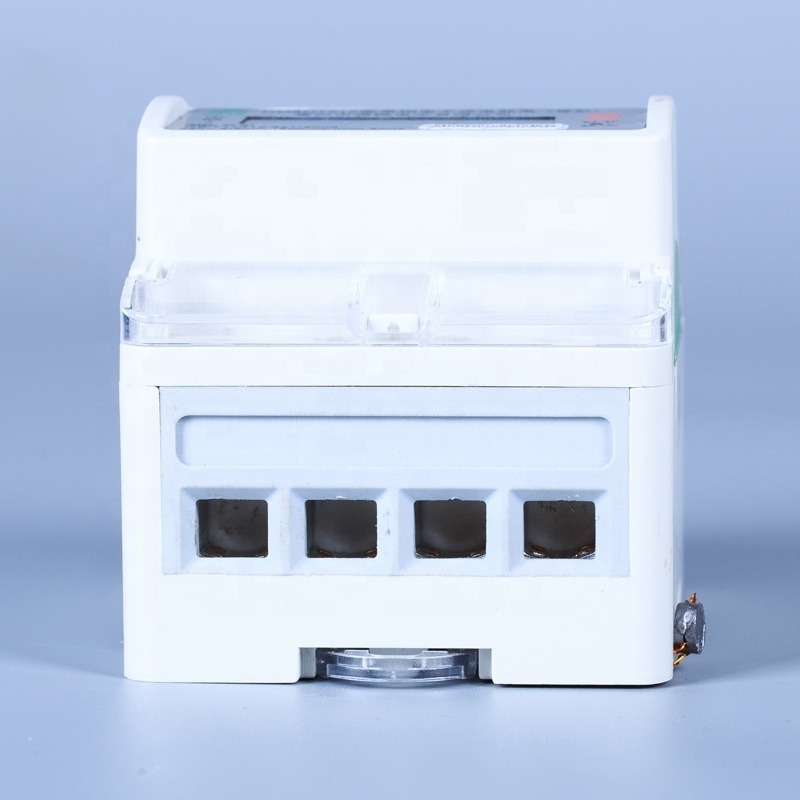 OEM Single Phase Din Rail Energy Meter with RS485/Modbus RTU Communication Interface ≤2W Power ...