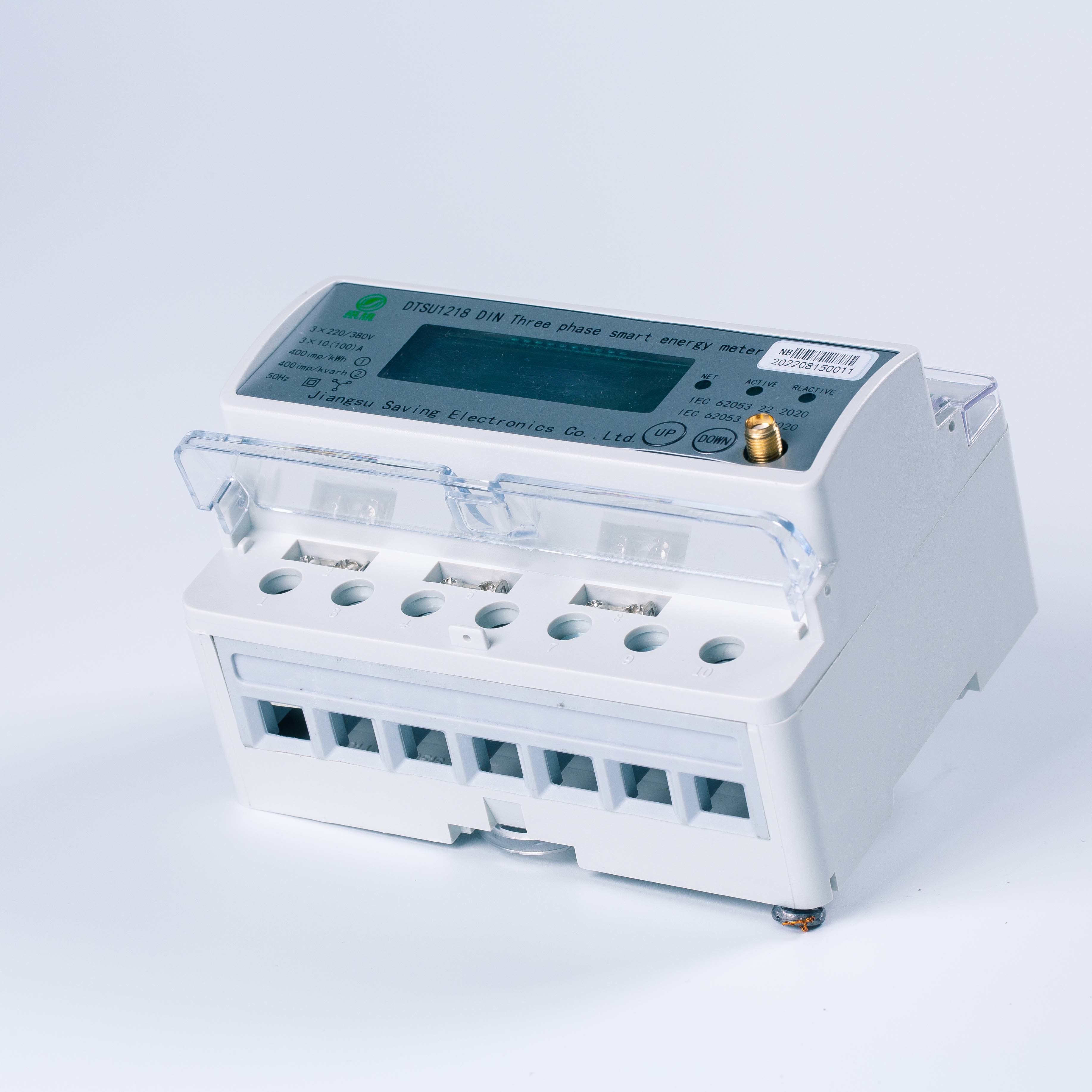 45Hz 3 Phase Electricity Monitor Wireless Electric Meter Reader With ...