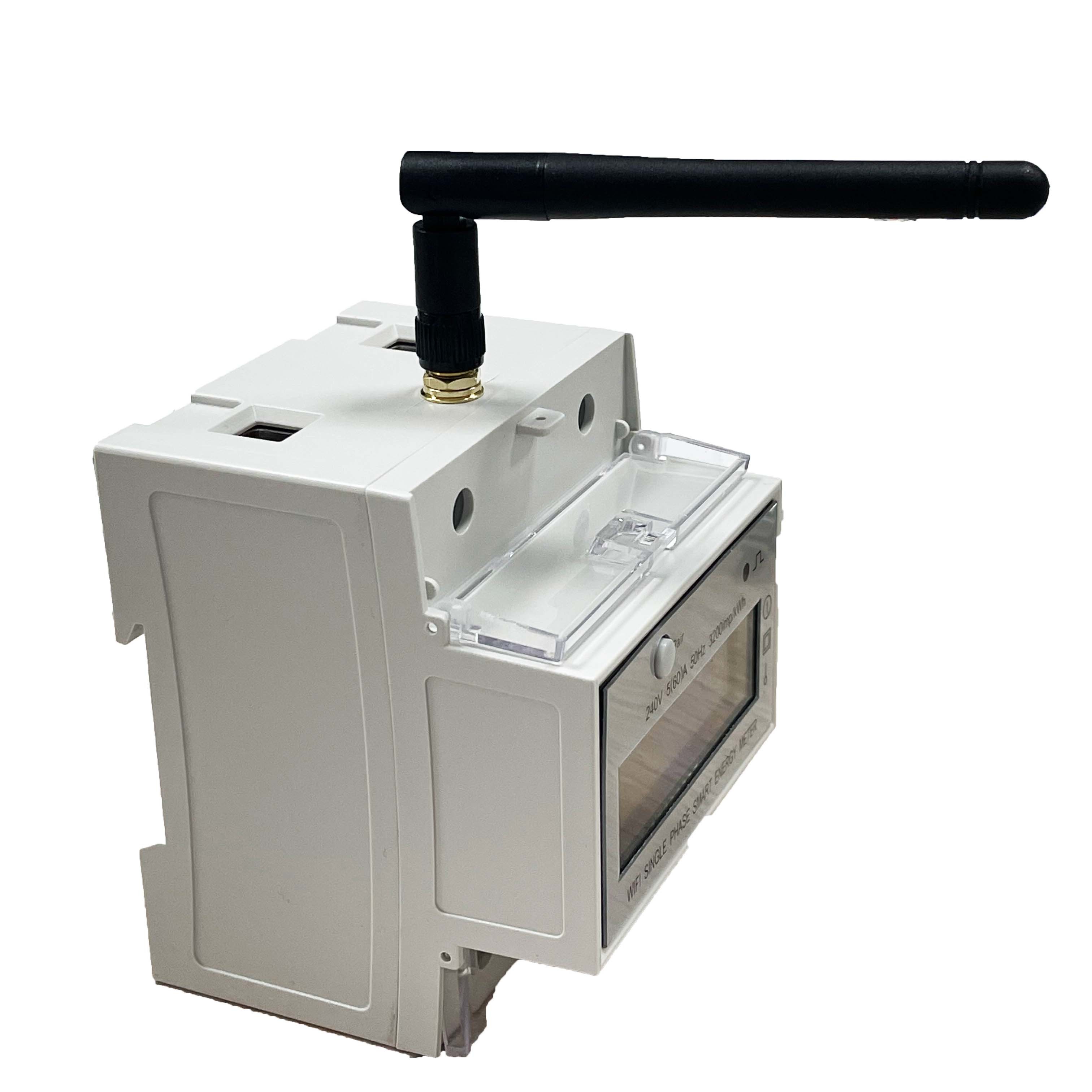 220v 5(60)A Ac Prepaid Electronic Energy Meter Wifi Energy Meter 3 ...