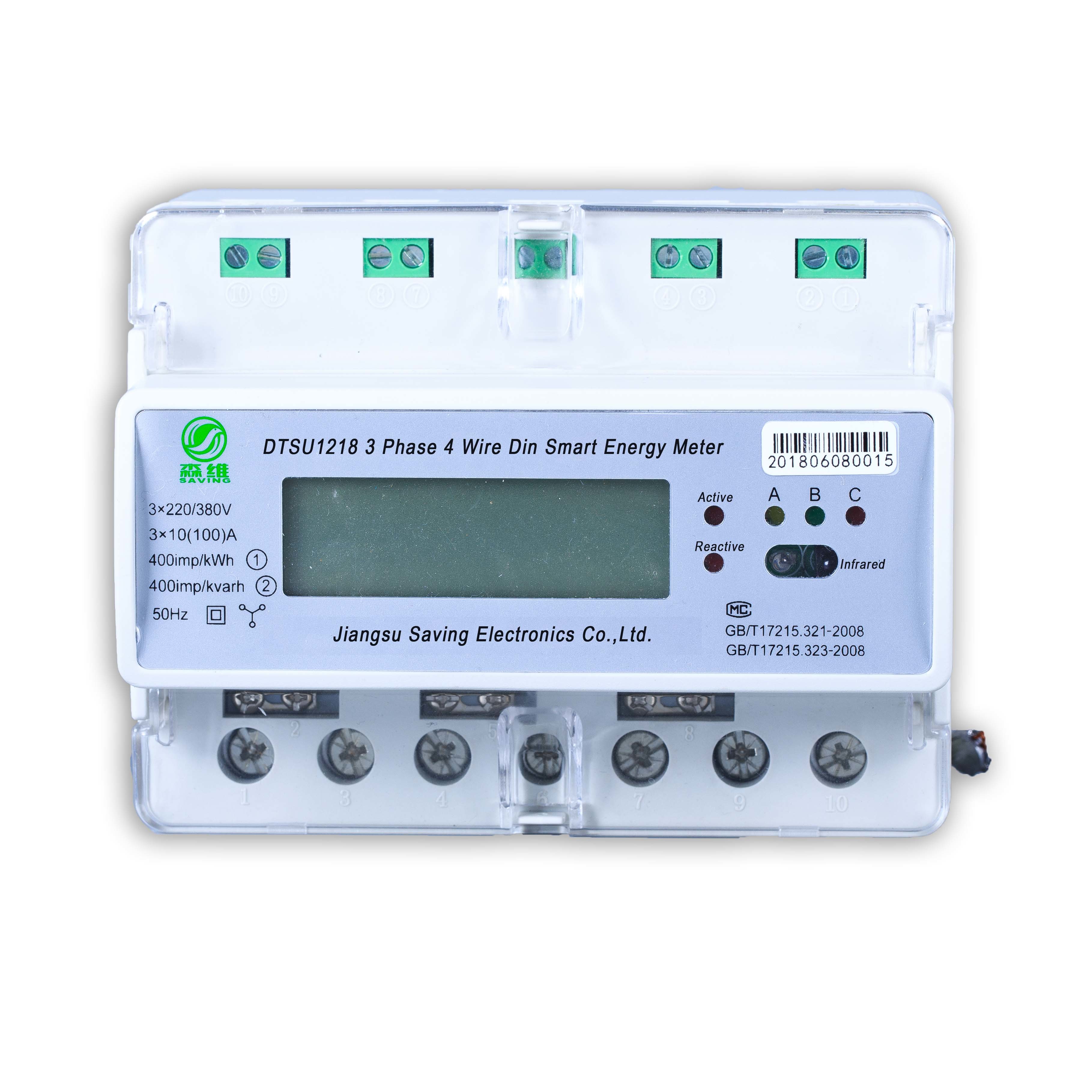 3 Phase Multi Tariff Electricity Home Power Meter Wifi Muilti ...
