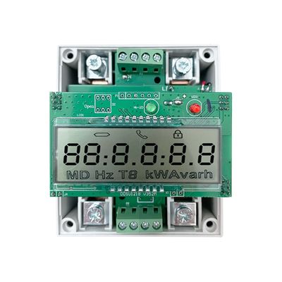DDSU1218 Single Phase Din Rail Energy Meter Din Rail Mounted Kwh Meter ...